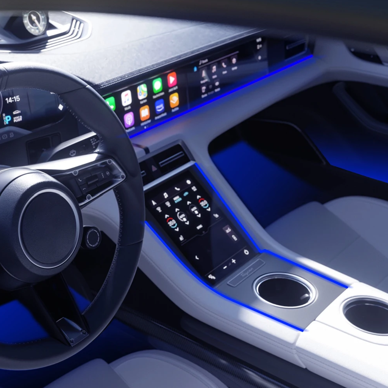 Universal 64 Multi-Color Car Interior Ambient Lighting Kit – Aziz Design